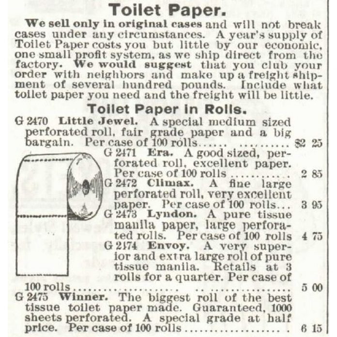 The Stinky History of the Toilet Paper